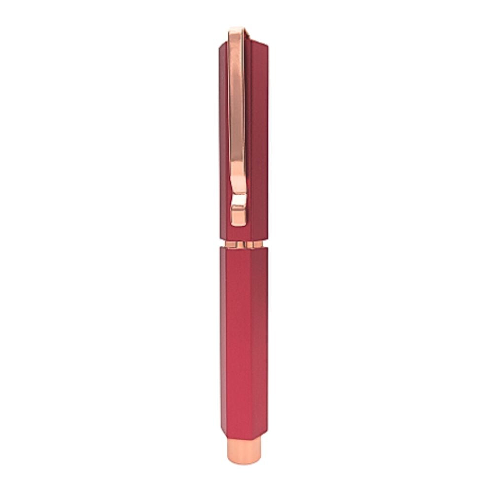 KACO, Fountain Pen - LUXO RED Rose. — SWASTIK penn