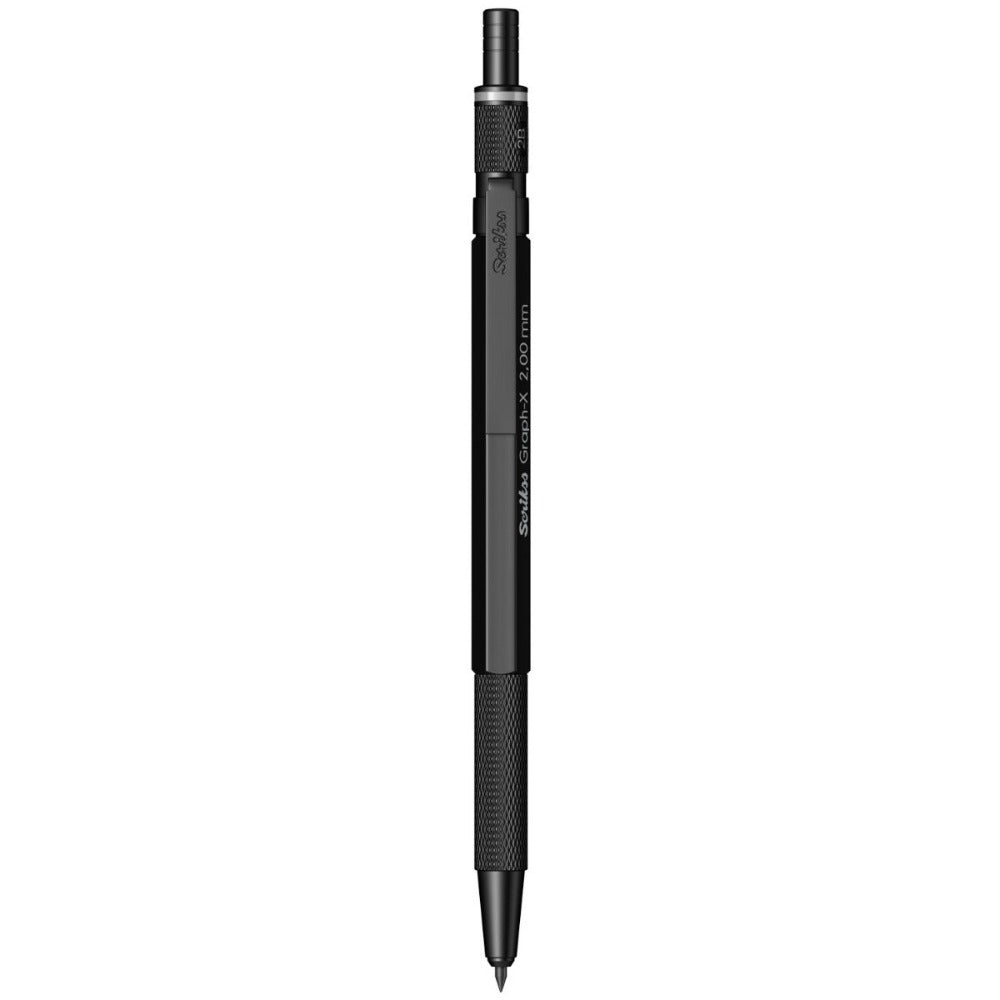 SCRIKSS, Mechanical Pencil - GRAPH-X MATT BLACK BT. — SWASTIK penn