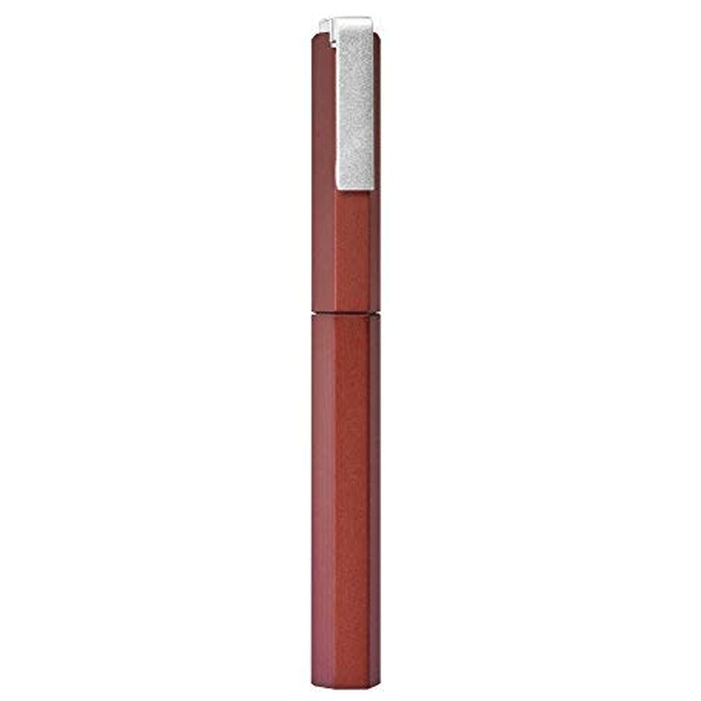 WORTHER, Fountain Pen - COMPACT ALUMINIUM BROWN. — SWASTIK penn