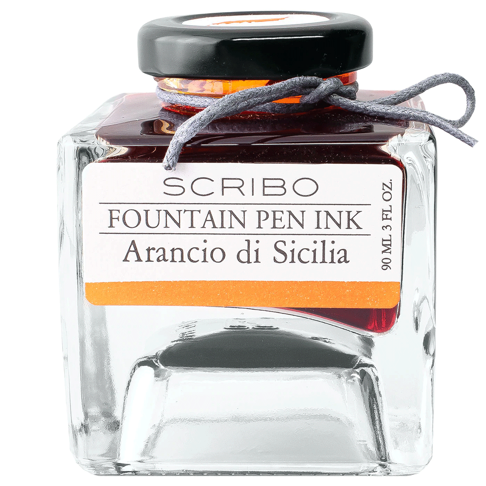 SCRIBO, Ink Bottle - ARANCIO DI SICILIA (90ML). — SWASTIK penn